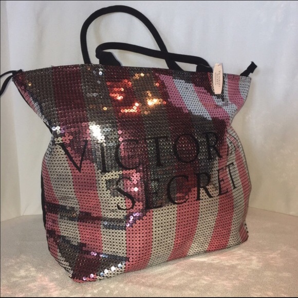 Victoria's Secret | Bags | New Victorias Secret Sequin Tote | Poshmark